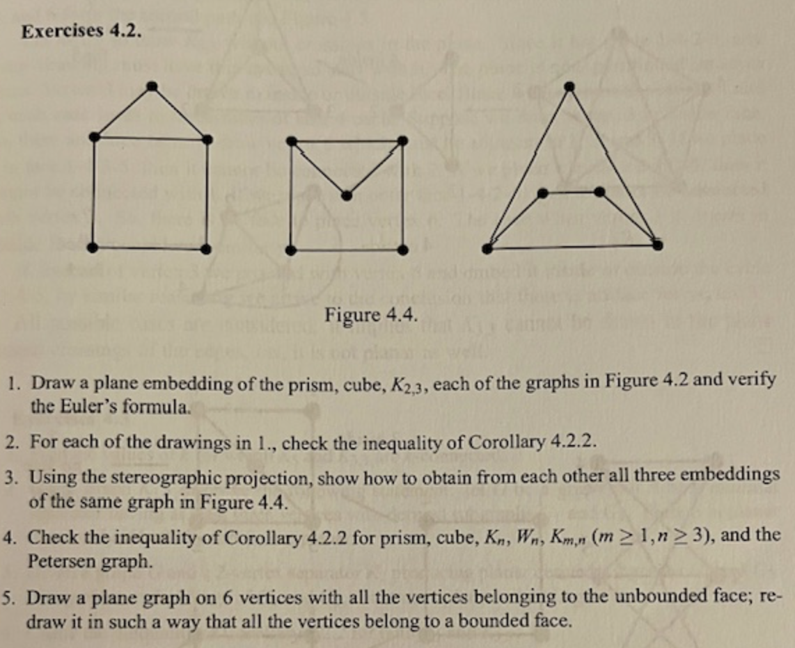 Solved 3. ﻿Using the stereographic projection, show how to | Chegg.com