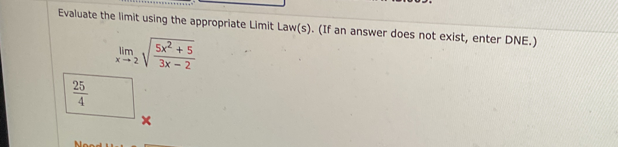 Solved Evaluate the limit using the appropriate Limit | Chegg.com