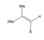 Solved If I have an alkene, one side is dimethyl and the | Chegg.com