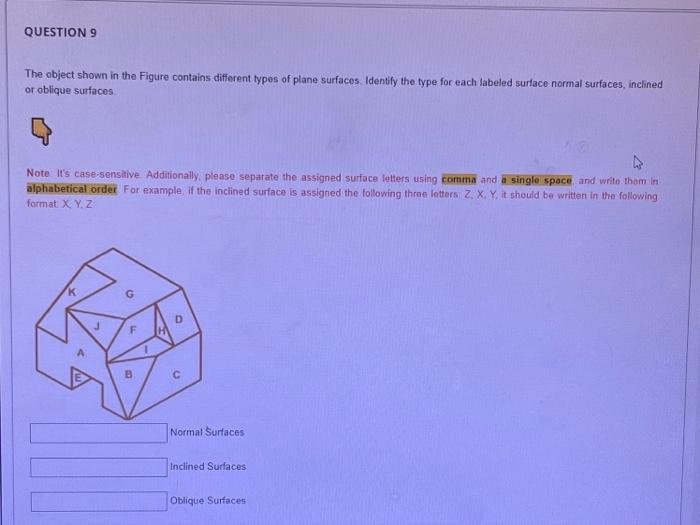 Solved The object shown in the Figure contains different | Chegg.com