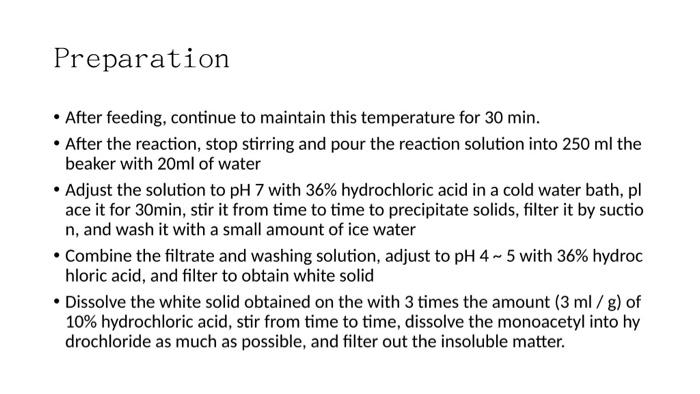 Solved Experiment 3 Synthesis Sulfacetamide Sodium Purpose • | Chegg.com