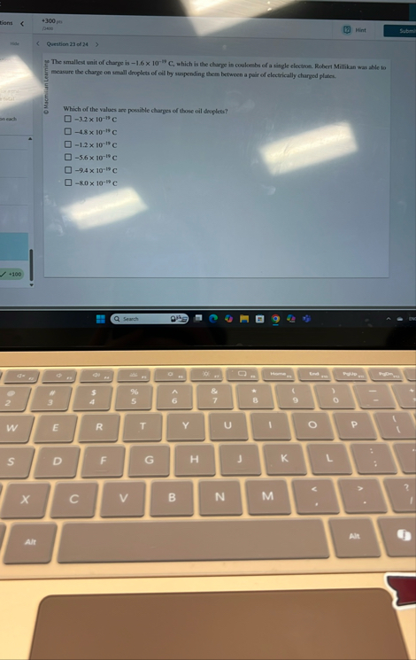 Solved 300 ﻿piMintQubmtherQuention 21 ﻿of 24 ?The smallest | Chegg.com