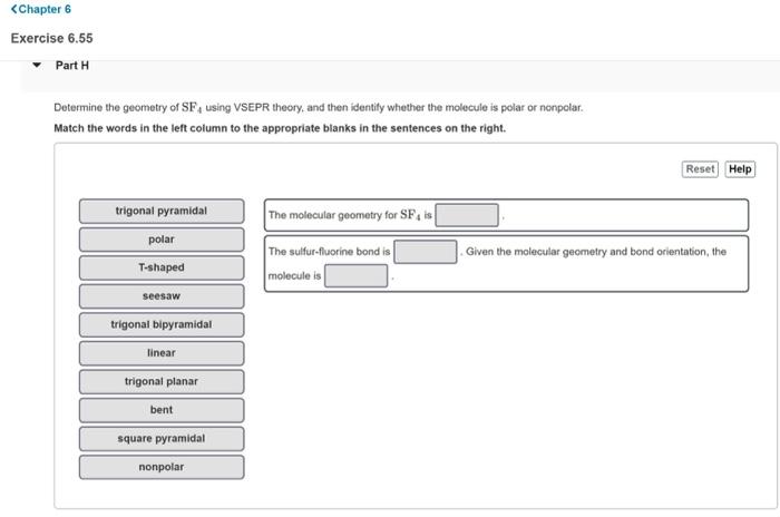 Solved For Sf4 Draw An Appropriate Lewis Structure Draw The