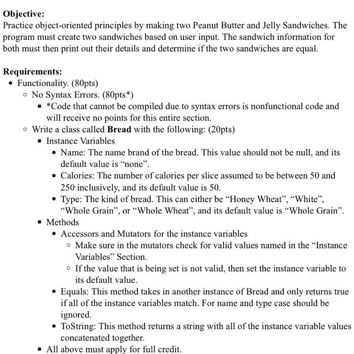 Solved Please Provide Complete Java Code And Ensure That It 
