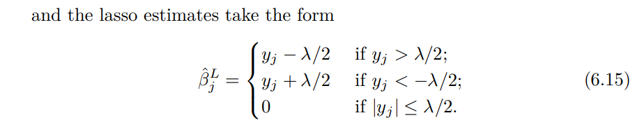 Solved provide a proof for the closed form lasso solution | Chegg.com