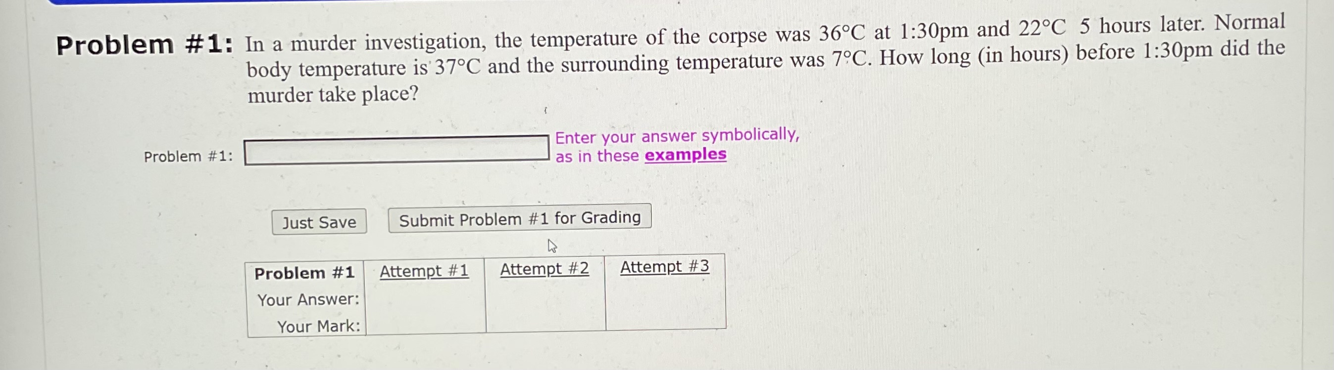 Solved Problem #1: In a murder investigation, the | Chegg.com