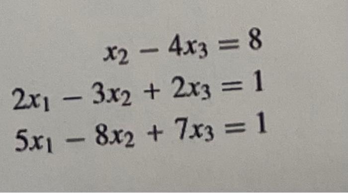 Solved determine si el sistema de ecuaciones es consistente | Chegg.com