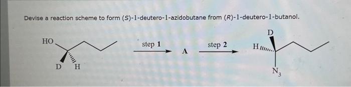 Solved Devise a reaction scheme to form | Chegg.com