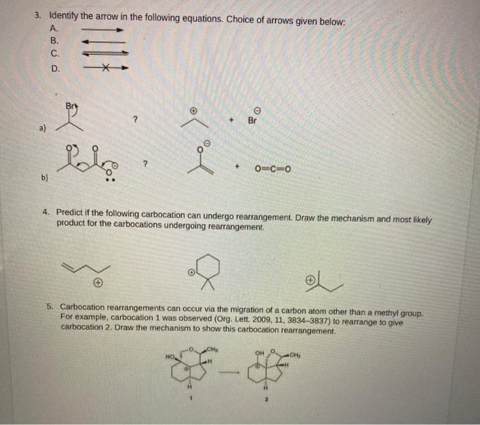 Solved 1. Identify the sequence of curved arrows (electron | Chegg.com