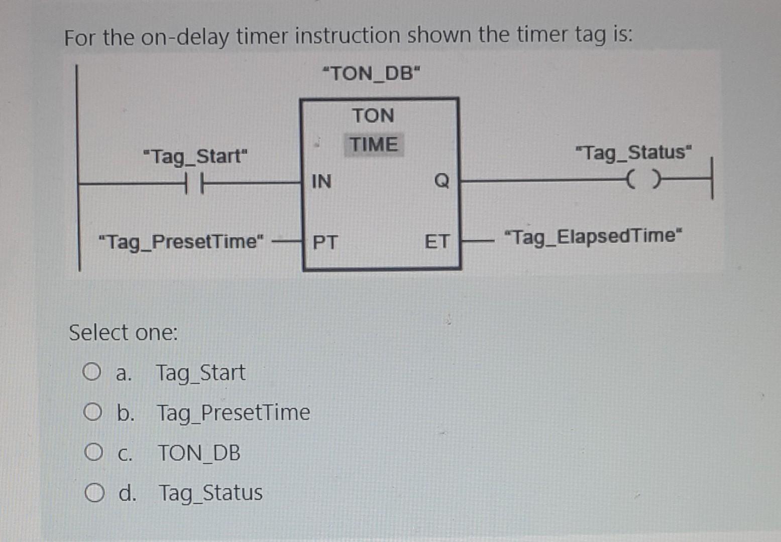 Solved For the program shown, the timer accumulated time is | Chegg.com