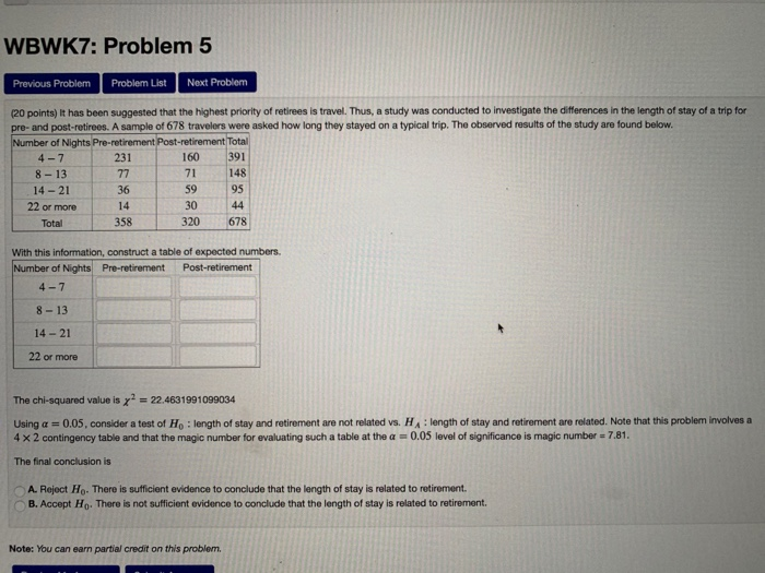 Solved WBWK7: Problem 5 Previous Problem Probler List Next | Chegg.com