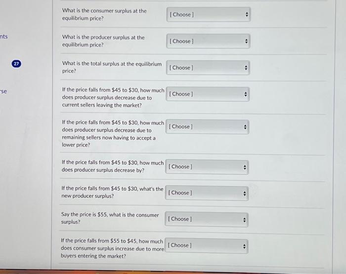 Solved What is the consumer surplus at the equilibrium | Chegg.com