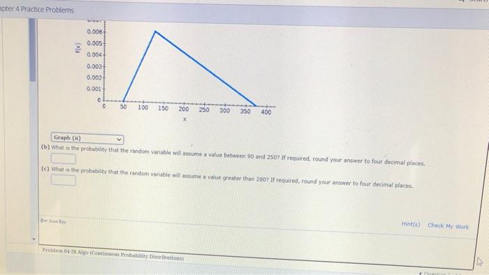 Solved a random variable has a triangle probability density | Chegg.com