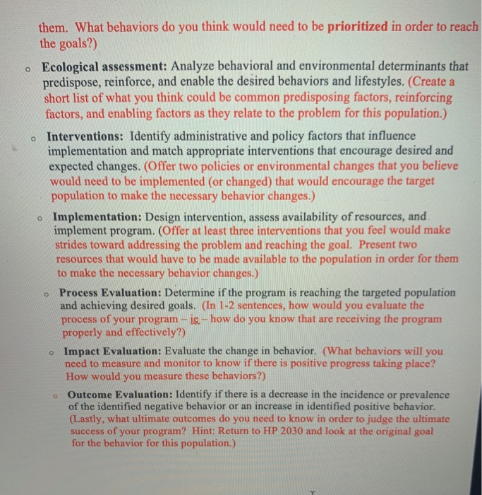 1. Discuss the Generalized Model for program planning | Chegg.com