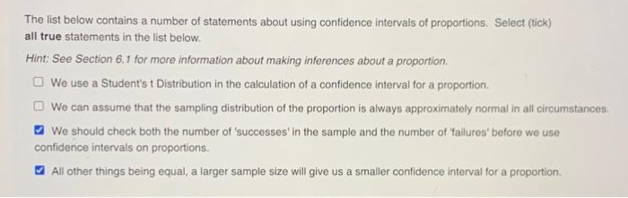 Solved The list below contains a number of statements about | Chegg.com