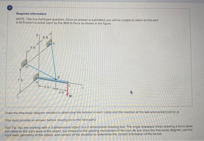 Solved Required information NOTE: This is a multh-part | Chegg.com
