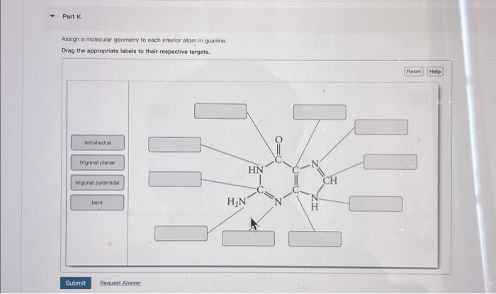 Solved Assign a molecular geometry to each interior atom in | Chegg.com Solved Assign a molecular geometry to each interior atom in | Chegg.com