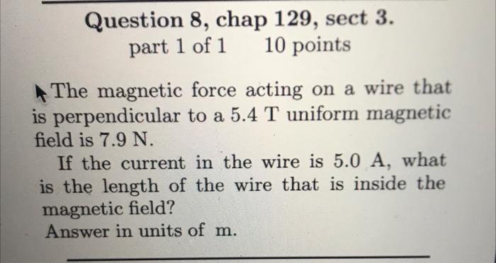 Solved Question 6, chap 129 , sect 1 . part 1 of 110 points | Chegg.com