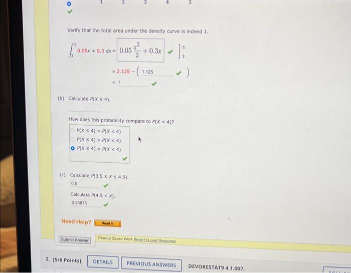 Solved f(x)={0.05x+0.3035x≤5 otherwise (a) Grabh the odf | Chegg.com