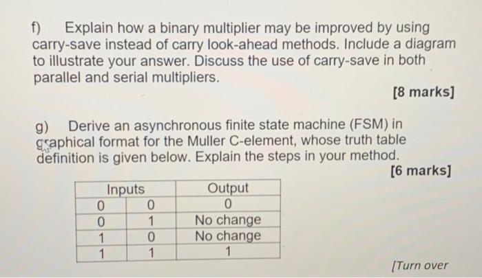 Solved Derive an asynchronous finite state machine (FSM) in | Chegg.com