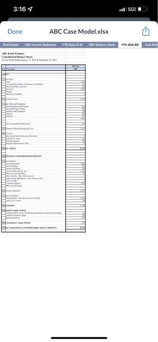 ABC Retail Products Company.docx \$3.5 milion. You | Chegg.com