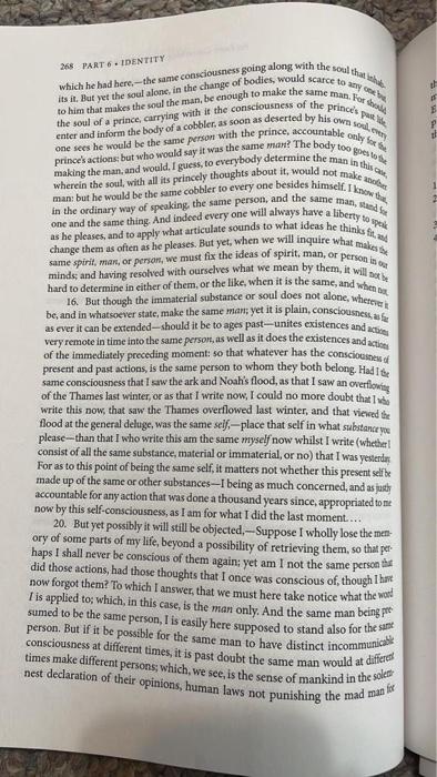 - Define person and man and distinguish between the | Chegg.com