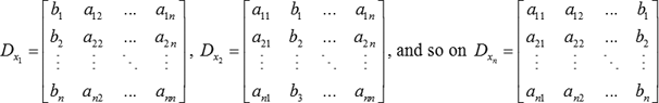 Definition of Cramer's Rule | Chegg.com