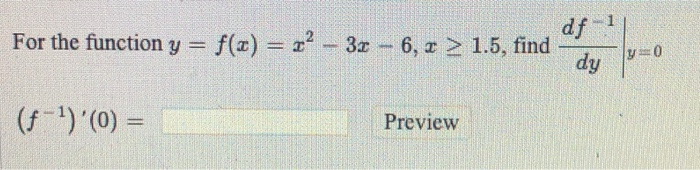 Solved The following is the graph of a function f(x). 4 3 2 | Chegg.com