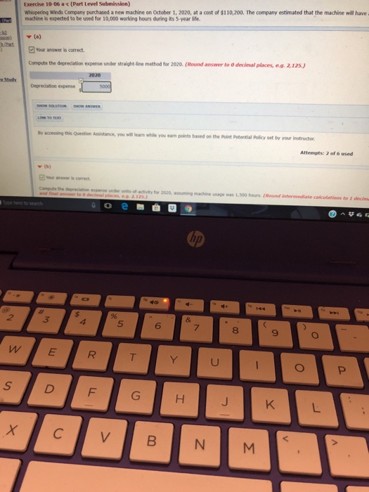 Solved Exercise 10 06 a c (Part Level Submission) Whispering | Chegg.com