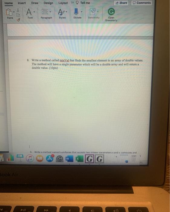 Solved Home Insert Draw Design Layout> Tell me Share | Chegg.com