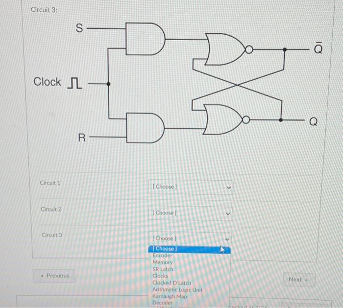 Solved Match the following circuits with their name / | Chegg.com