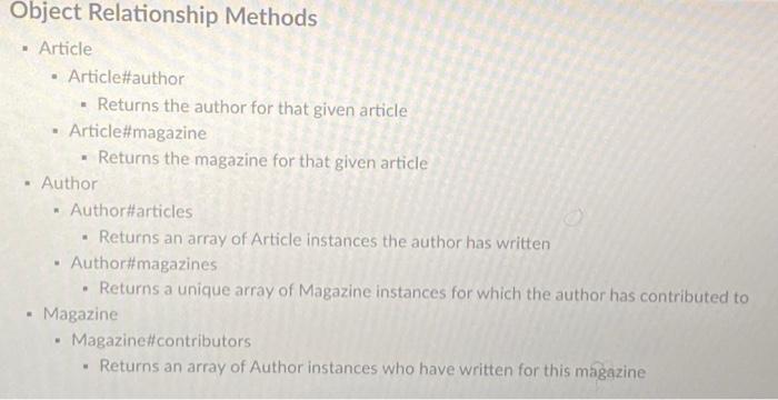 Solved Deliverables Create the following classes and their | Chegg.com