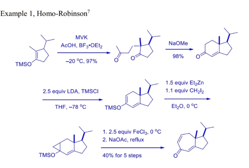 Solved Example 1, ﻿Homo-Robinson ?7Please ﻿provide ﻿organic | Chegg.com