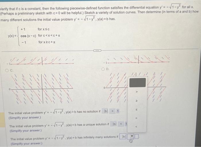 Solved Verify that if c is a constant, then the following | Chegg.com