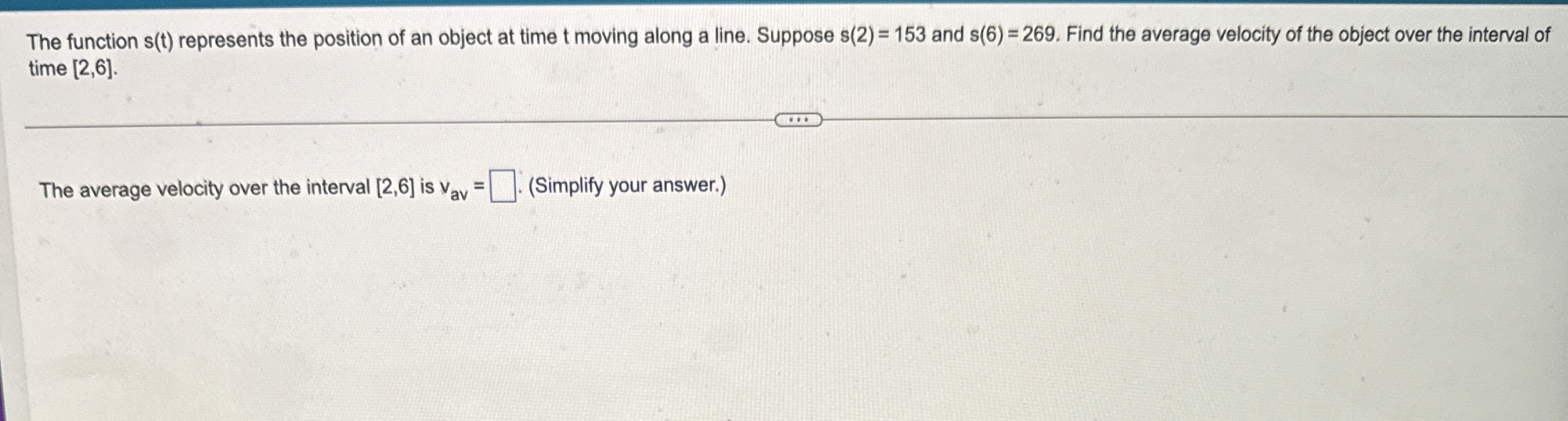 Solved The function s(t) ﻿represents the position of an | Chegg.com