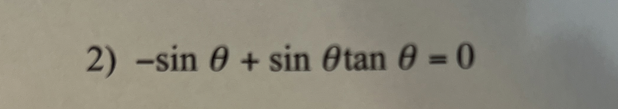 Solved Solve each equation for 0≤θ