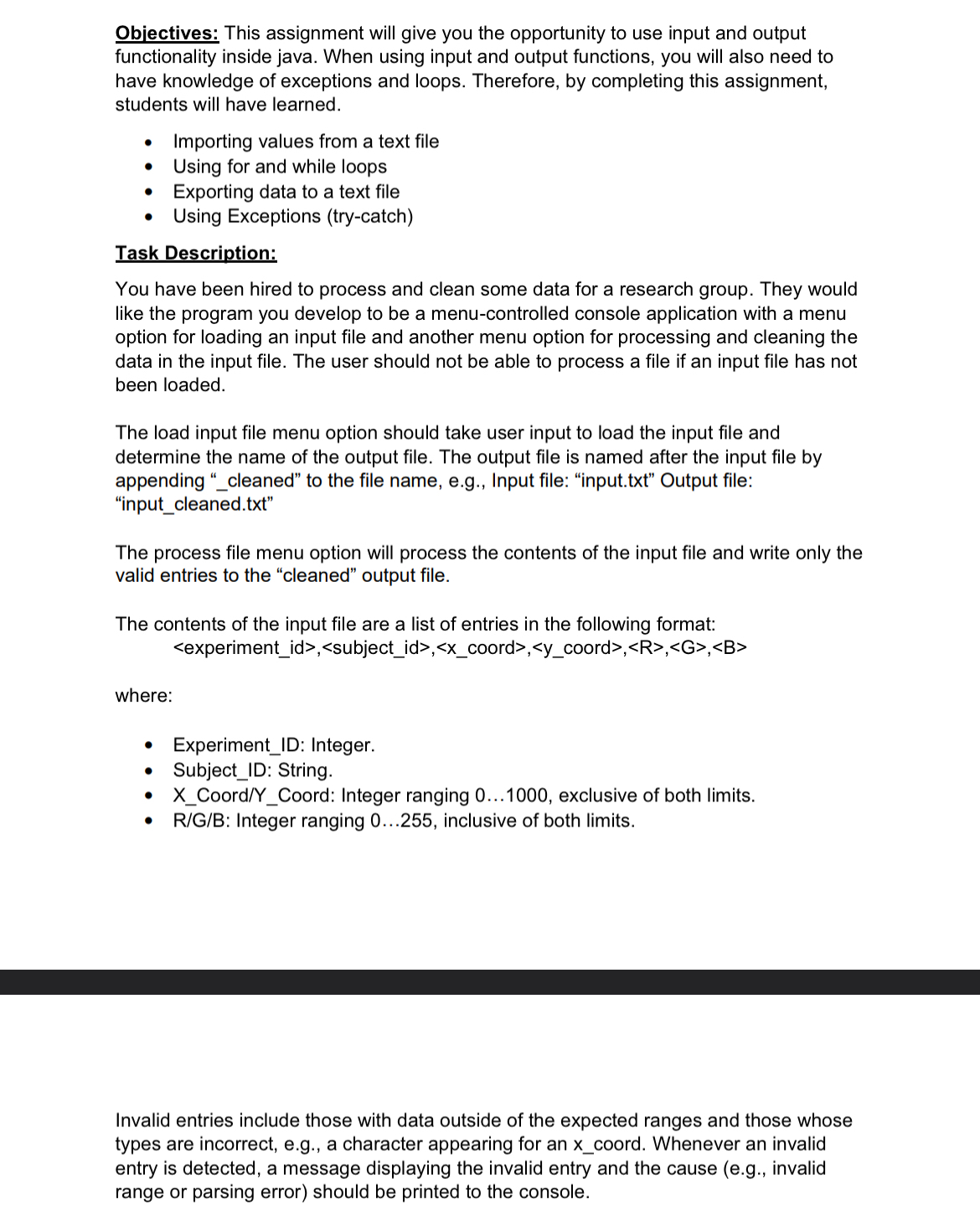 Solved Objectives: This assignment will give you the | Chegg.com