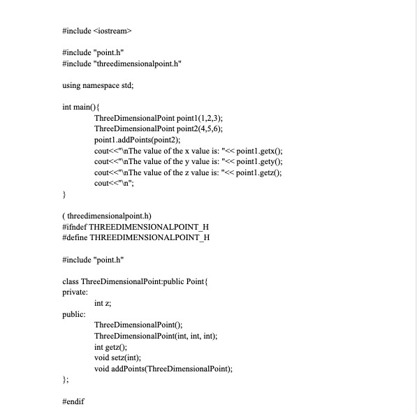 Solved Instructions Please implement the functions for the | Chegg.com