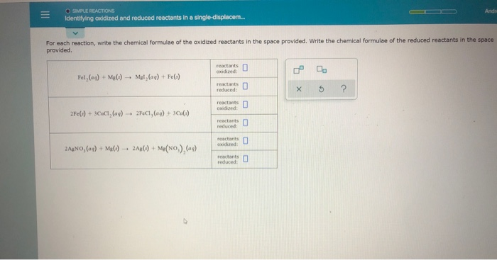 Solved And O SIMPLE REACTIONS Predicting precipitation | Chegg.com