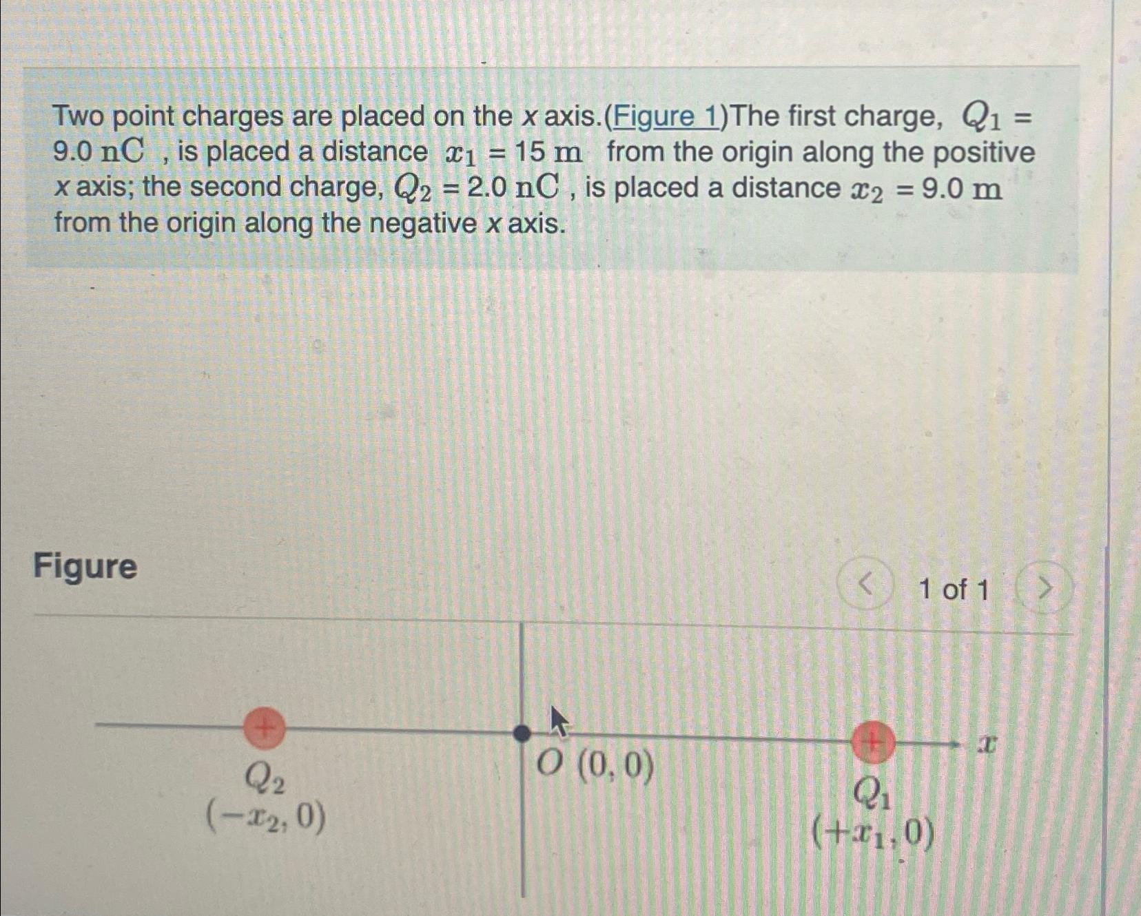 Solved Find the net electric field created by the two | Chegg.com