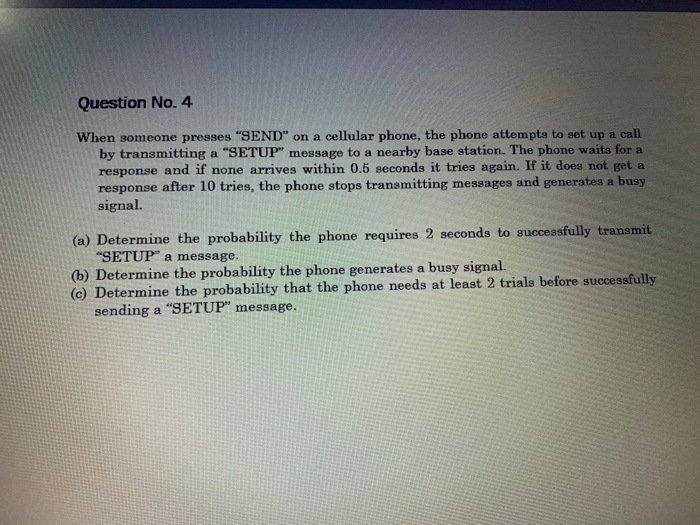 Solved Question No. 4 When someone presses Solved Question No. 4 When someone presses