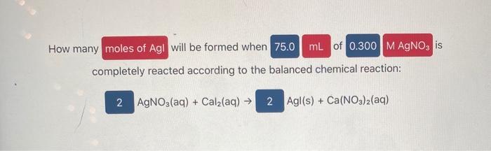 Solved If 0.65 moles of NaCl are dissolved in a 250 mL | Chegg.com