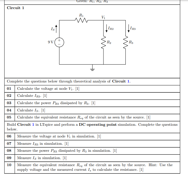 Solved given R1 ﻿as = 12000 ﻿ohmsgiven R2 = 2700 ﻿ohmsgiven | Chegg.com