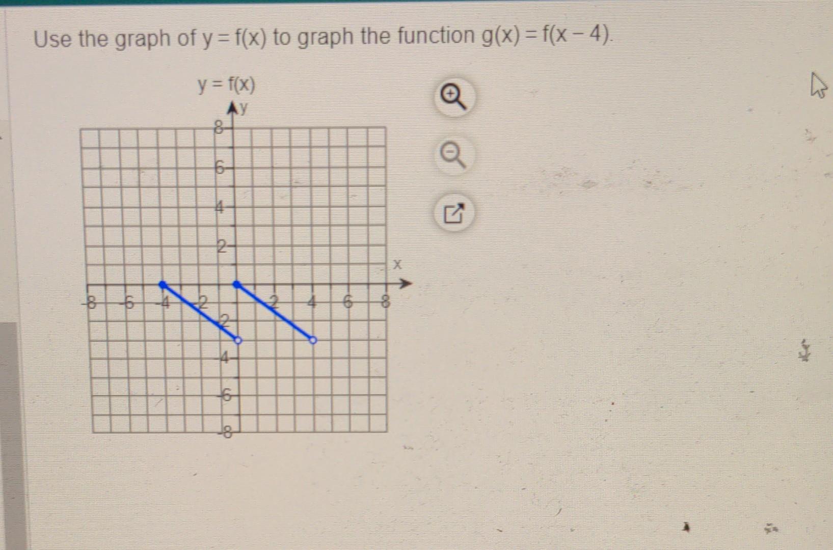 Solved Use the graph of y=f(x) to graph the function | Chegg.com