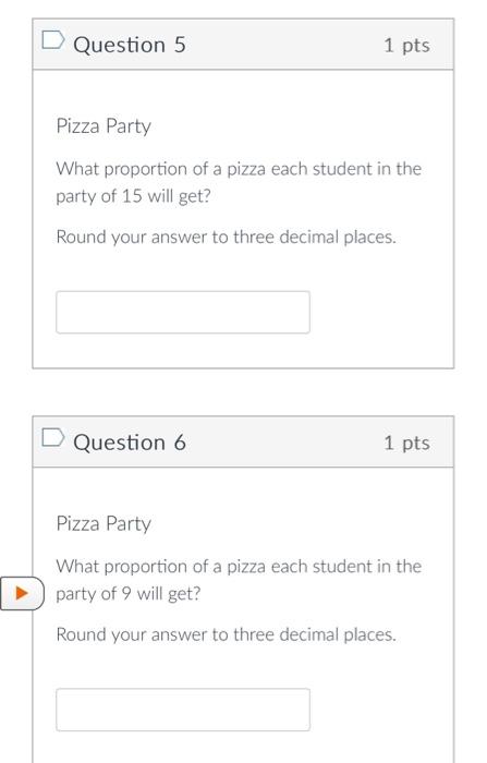 Solved Pizza Party A group of 24 students celebrates the end | Chegg.com
