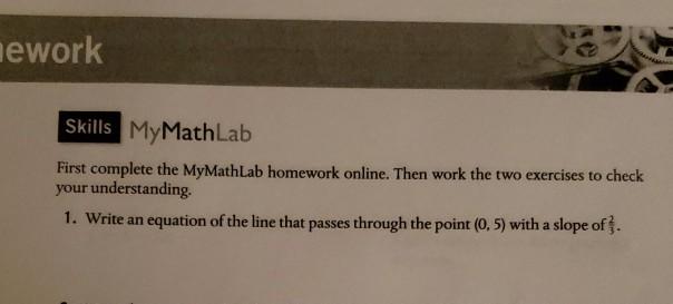 Solved nework Skills MyMathLab First complete the MyMathLab | Chegg.com