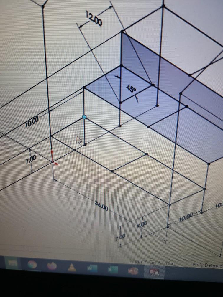 Solved SOLIDWORKS QUESTION: How do you join a line so that | Chegg.com