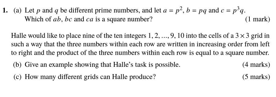 Solved (a) Let p and q be different prime numbers, and let | Chegg.com