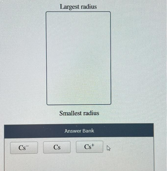 Solved I aroact radine Smallest radius | Chegg.com