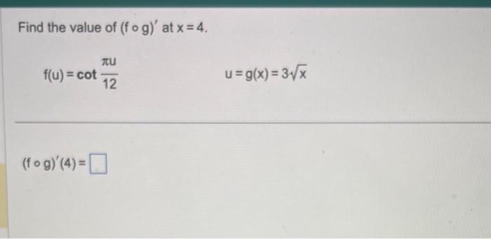 Solved Use the alternative formula for the derivative to | Chegg.com